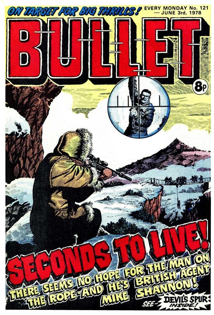 Strange Tales: Bullet Comic Art