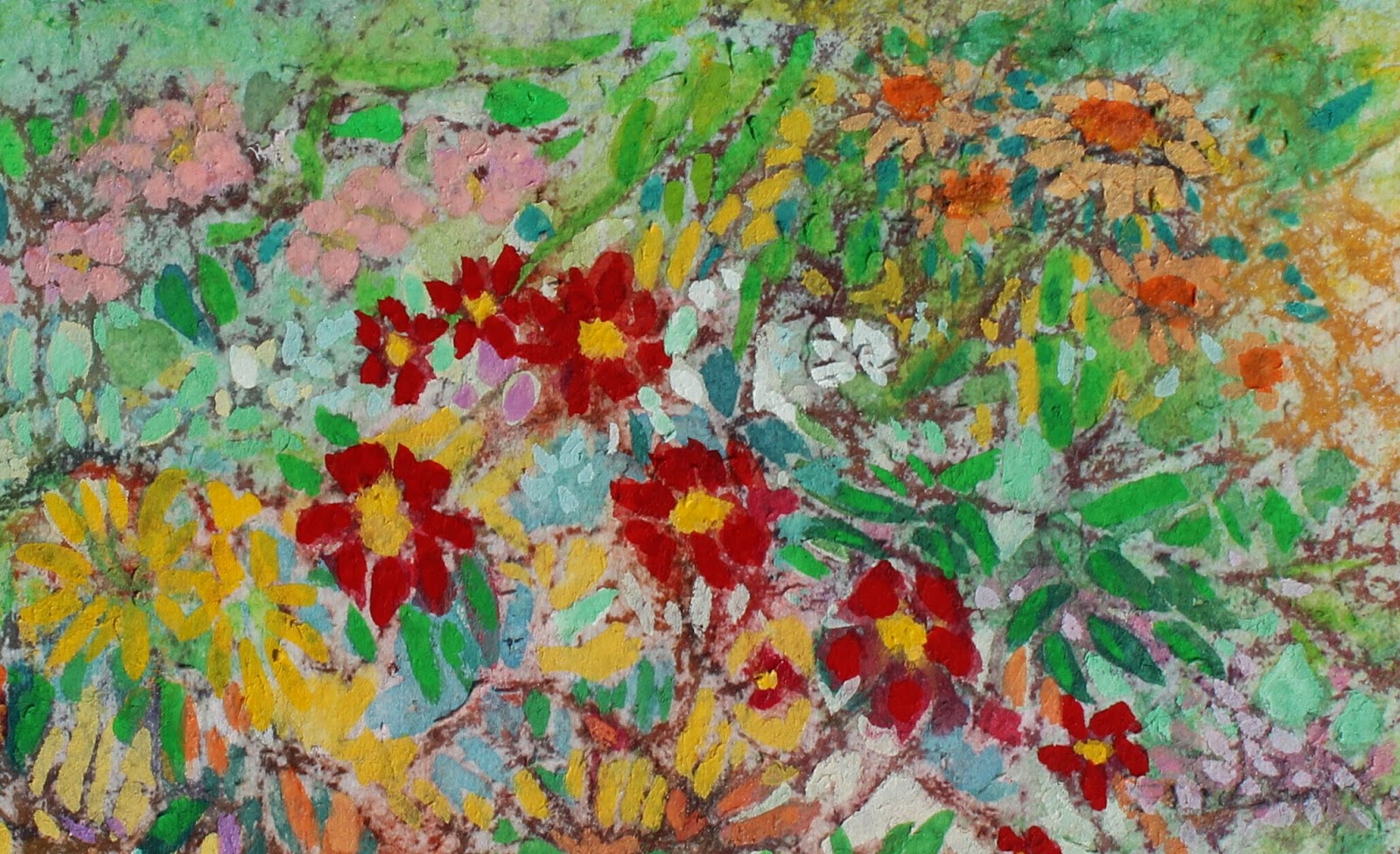 SUSAN MILLER ART: Summer Symphony and Summer Symphony II, SOLD