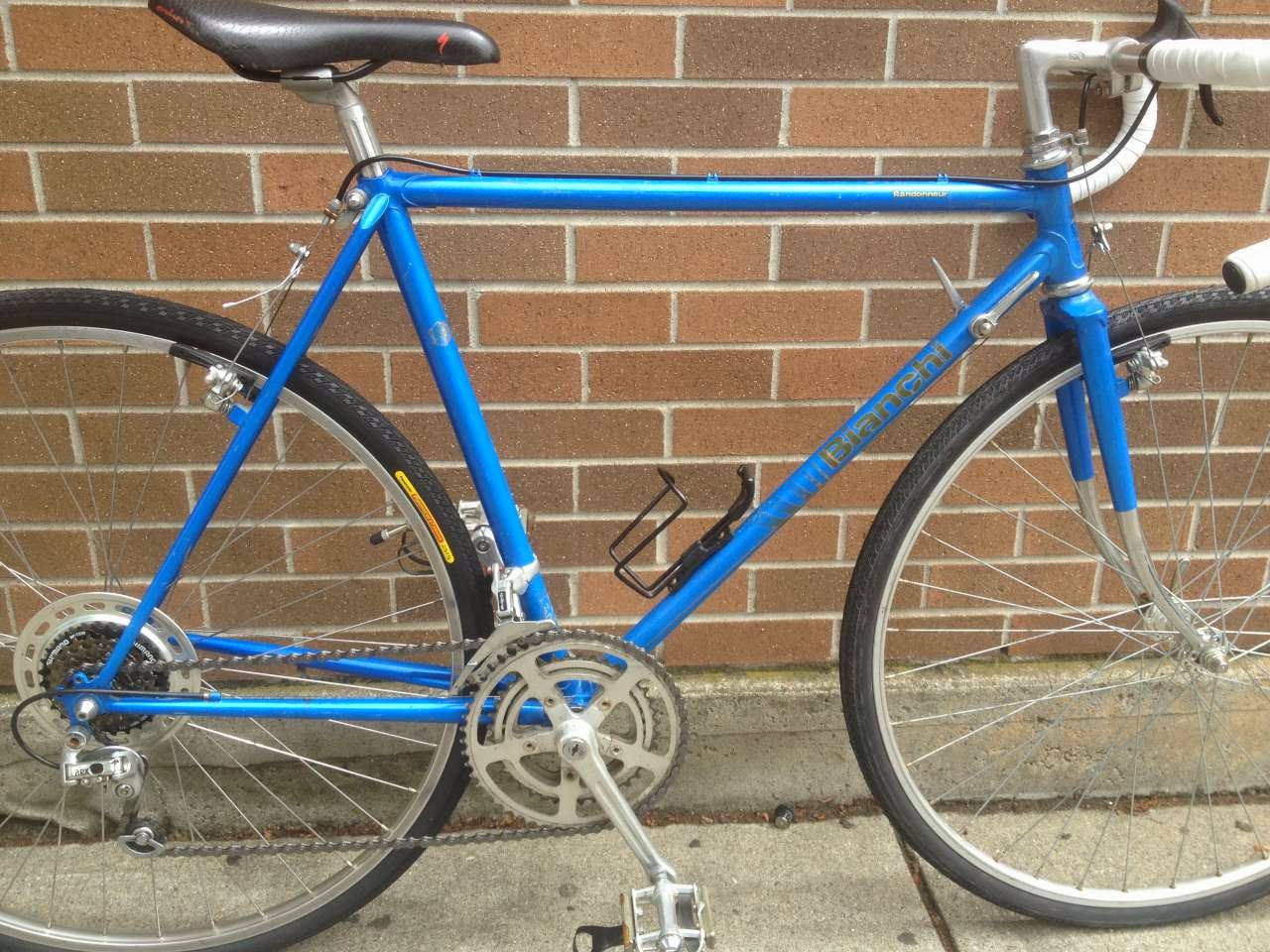 Bike Boom refurbished bikes: Early 80's Bianchi Randonneur Touring bike