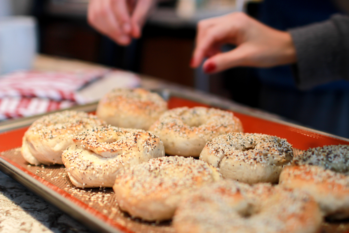 New Christmas Tradition: Homemade Bagels