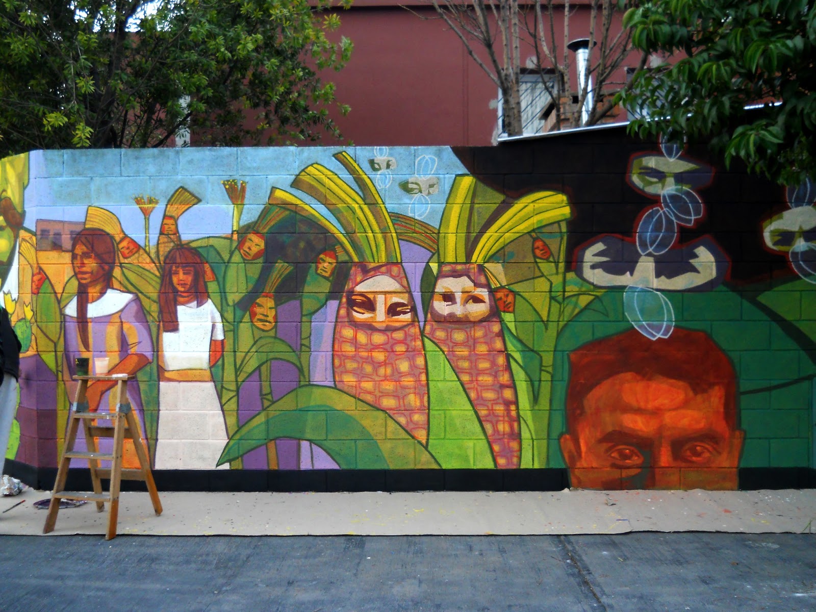 carpita-muralismo y arte público: Obra Mural