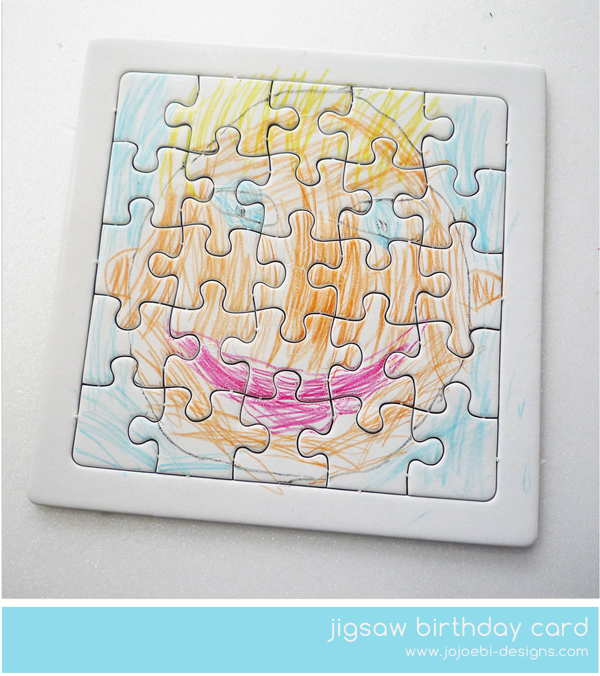Jigsaw Puzzle Birthday Card