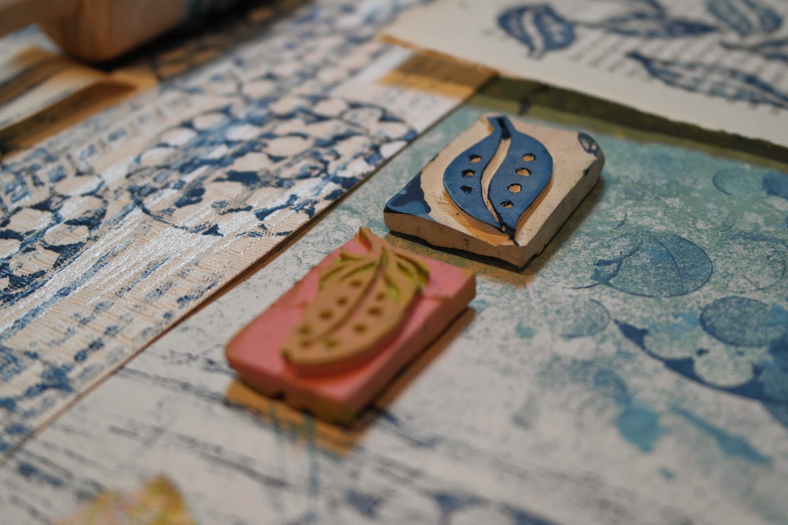 H-anne-Made: Print, collage and stitch