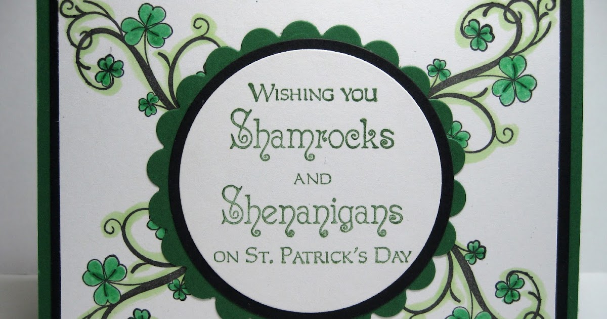 DRS Designs Rubber Stamps: Shamrocks