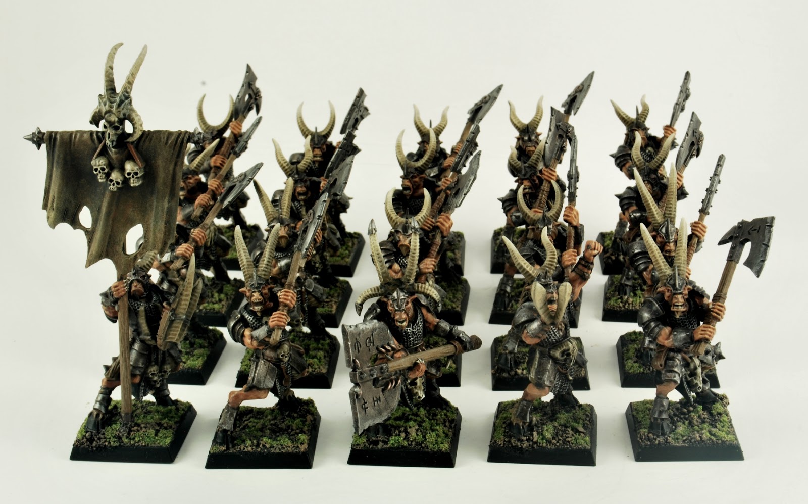 MiniKingdom: Beastmen Army For Sale - Converted