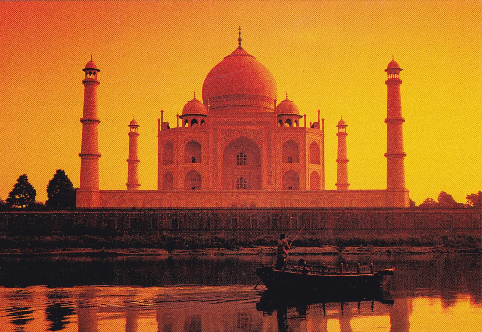 Love of Postcards~~: Taj Mahal in Evening light