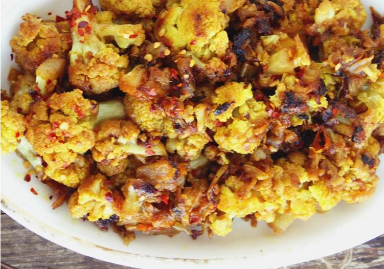 Butter fried Cauliflower