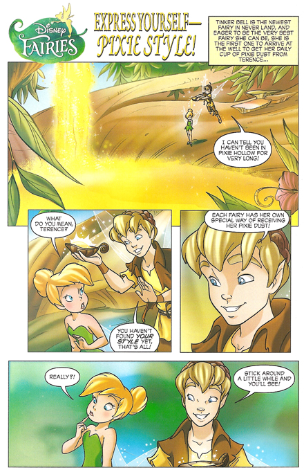 Comic Kathy: Free Comic Book Month "Tinker Bell"