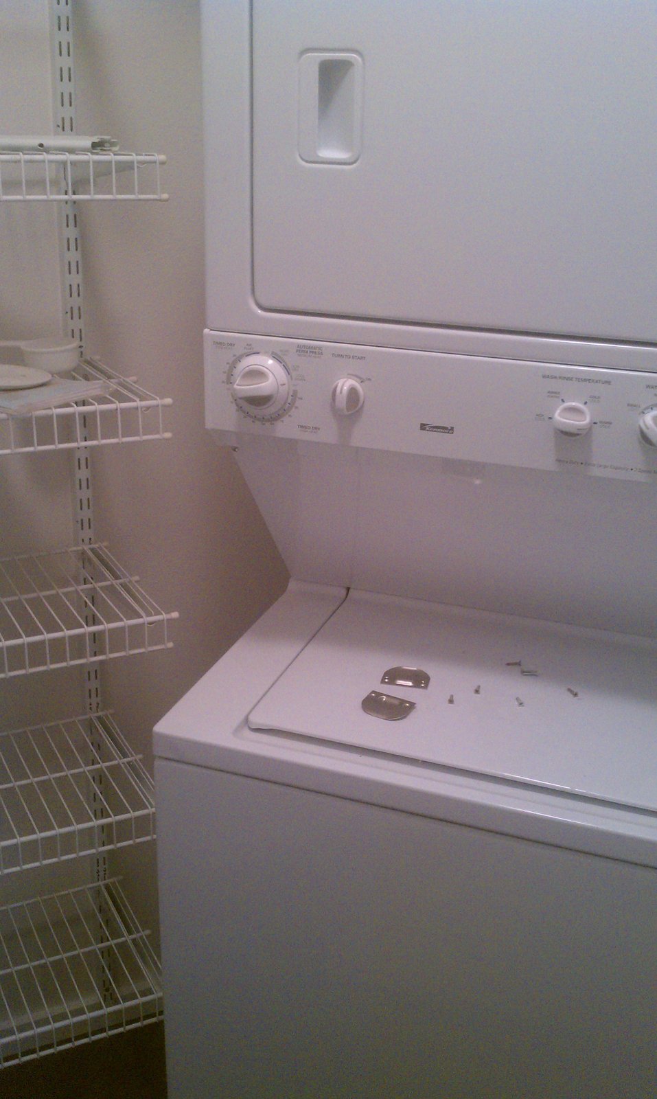 Stella Remodel: Water shut off new access panel and shelves redone for ...