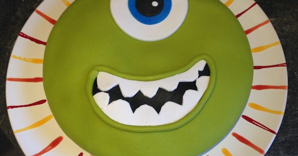 Les Passions d'Anne-Valérie: Gateau décoré Bob Razowski