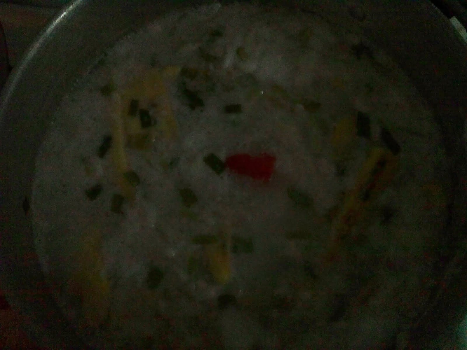 Nanda Sahadeo's: Metemjee--hearty Guyanese soup.....