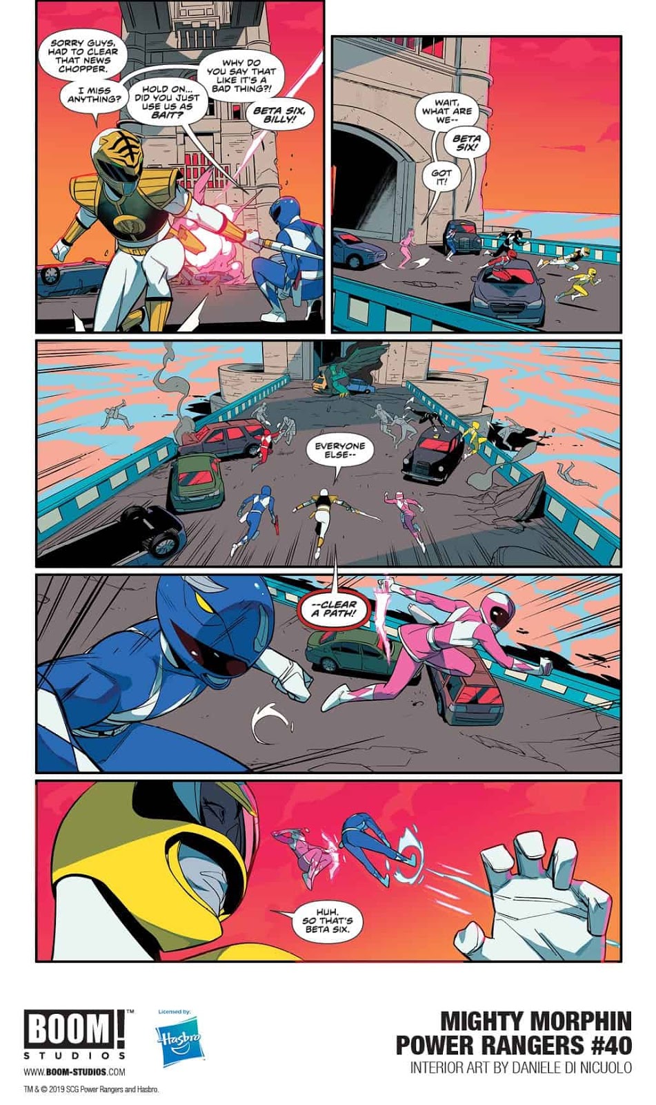 NickALive!: A New Team of Power Rangers Rangers Debut in Mighty Morphin ...
