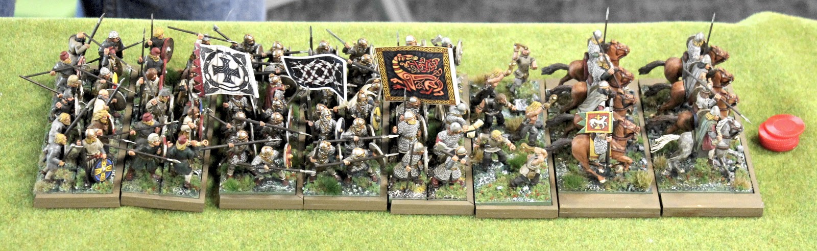 Bucellarii: Battle of Ashdown 871 AD Dux Bellorum Game
