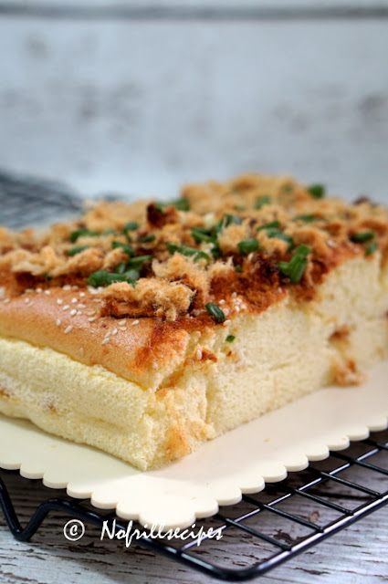 Chicken Floss Cake ~ 鸡肉松蛋糕