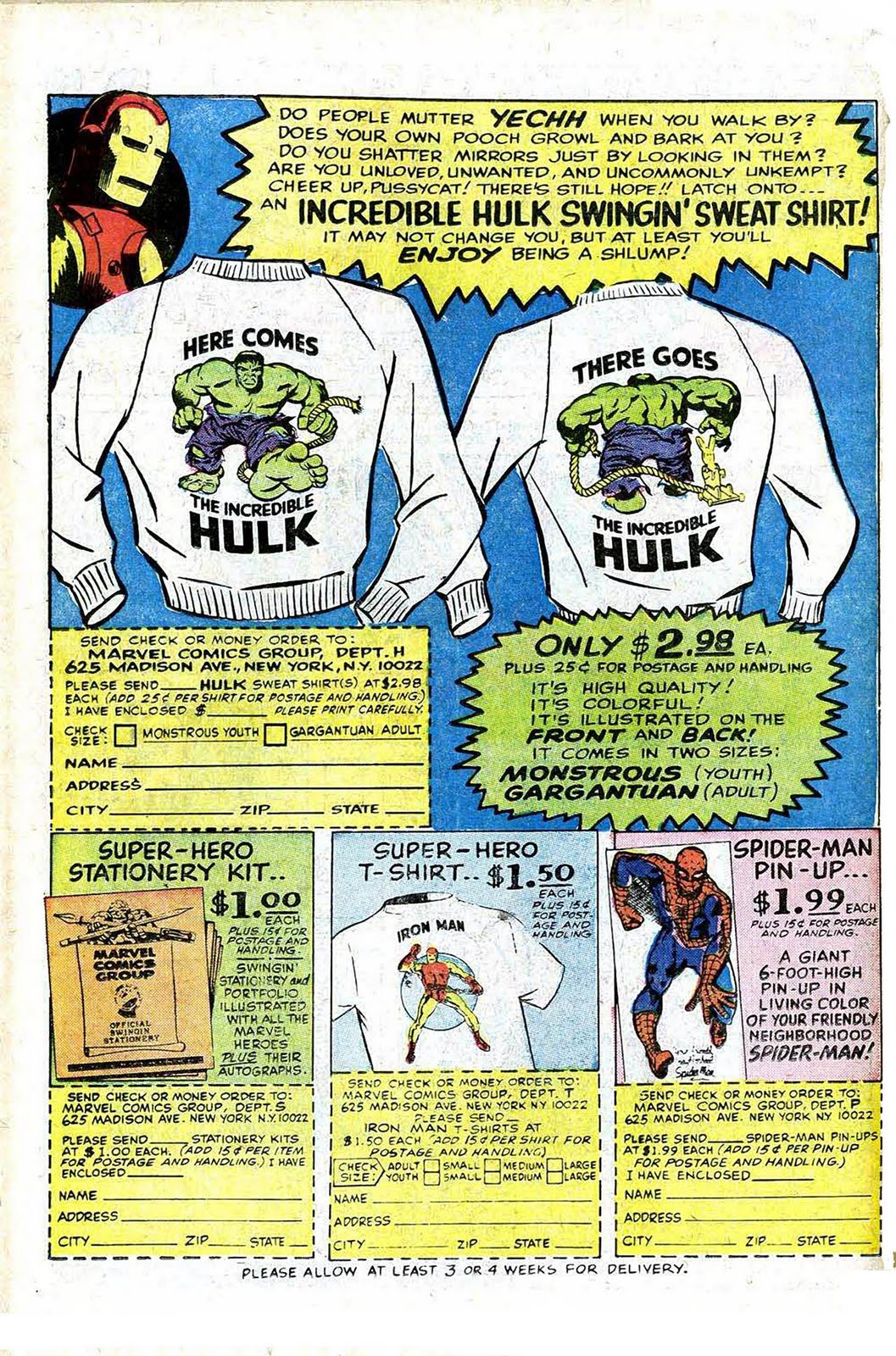 1966 My Favorite Year: Marvel Comics Ads