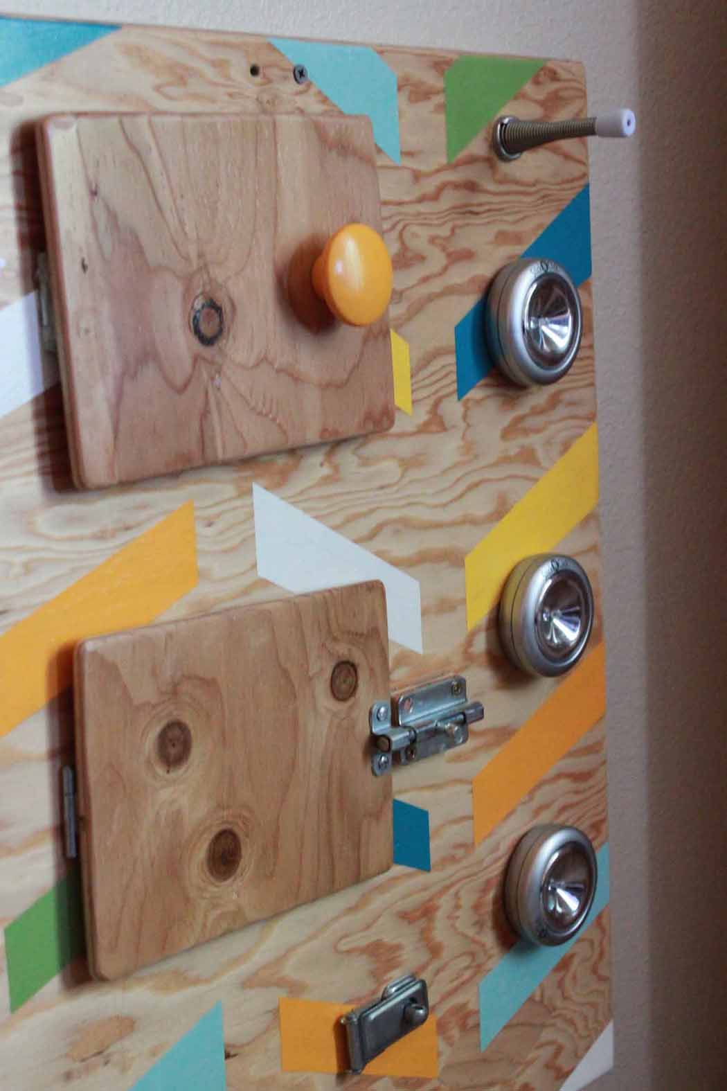our homegrown spud: DIY Busy Board