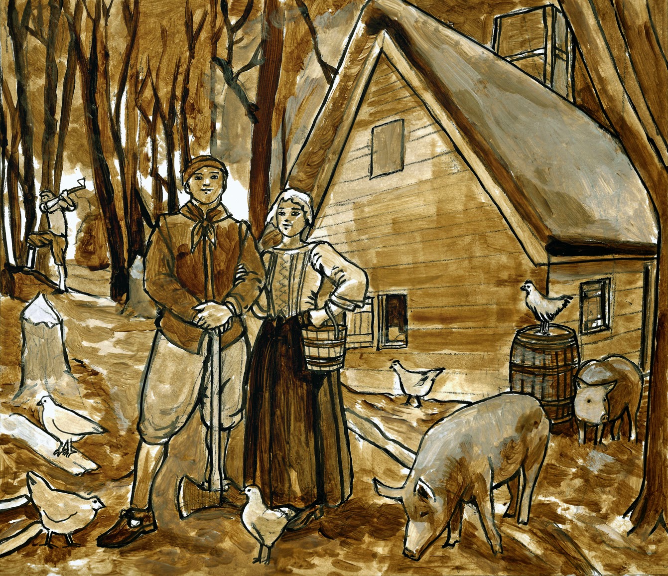 Courage Creative: Welcome to Salem:1630