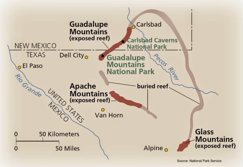 History of the Earth: August 24. Capitan Reef