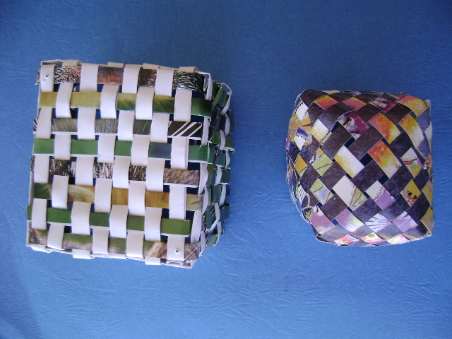 KiniaCat Crafts: Plaiting Paper instead of Hair