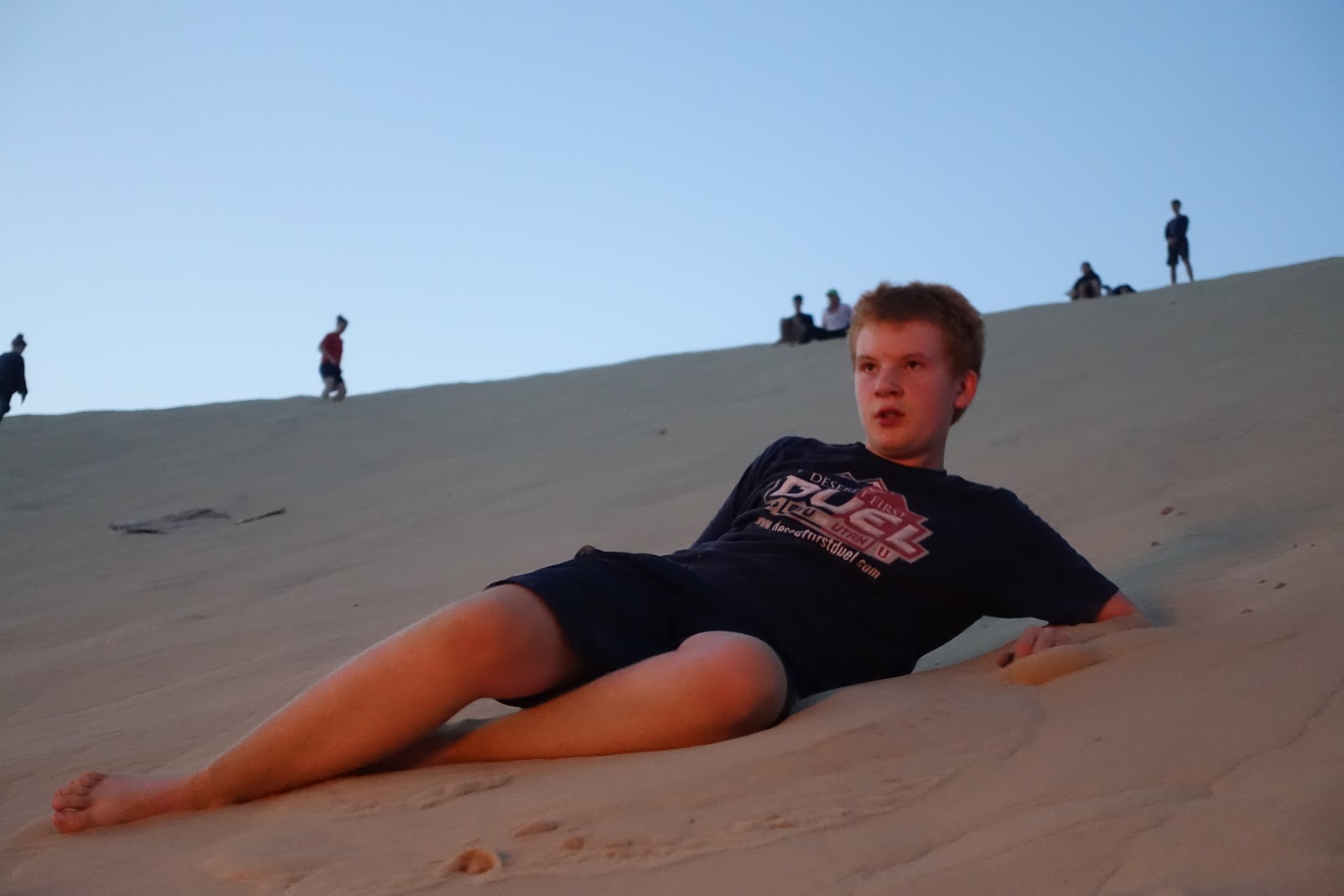 Opening the Sky: Sand Sledding in Qatar