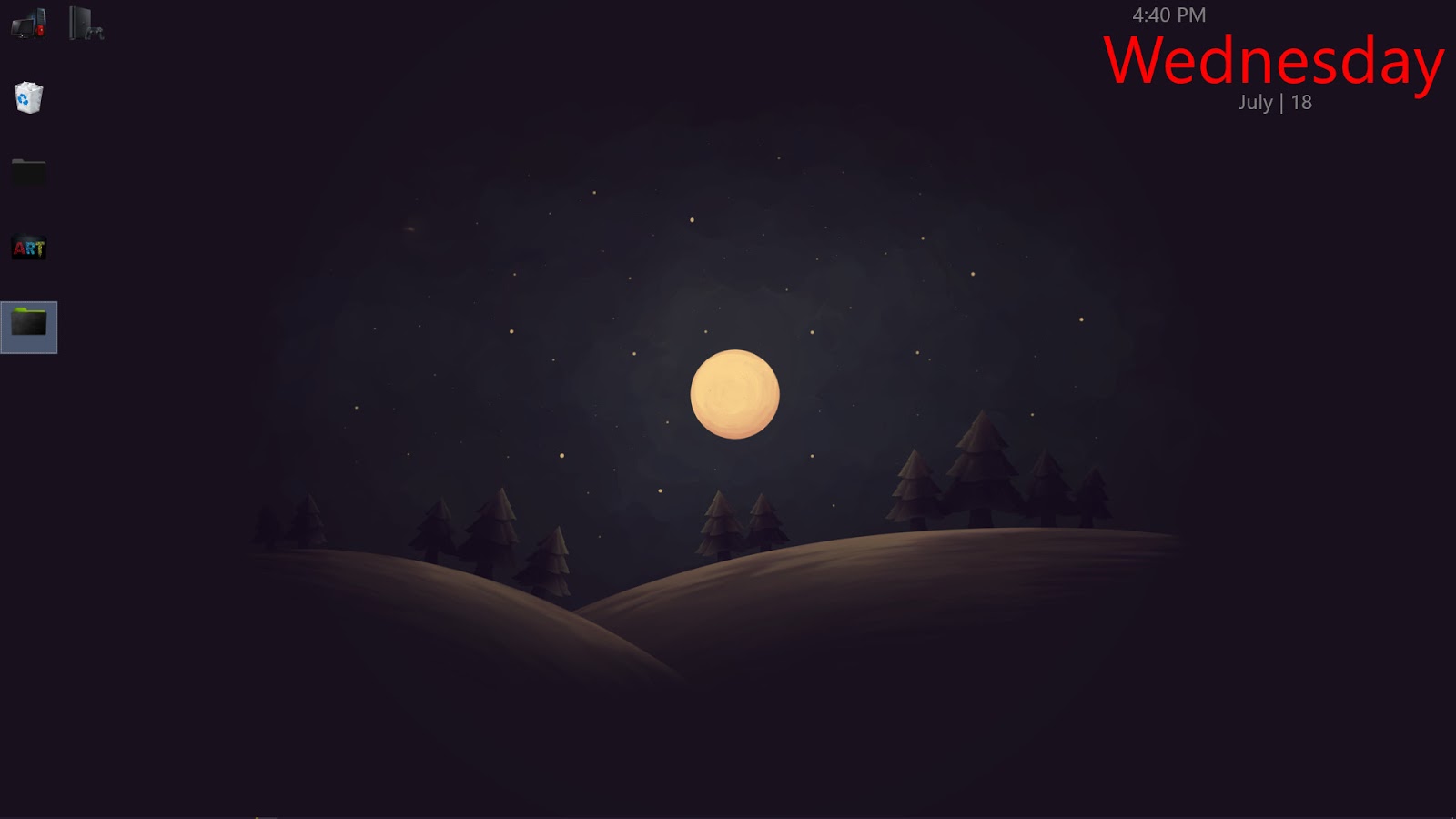 wallpaper engine nature Full Moon night live wallpaper free download ...