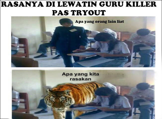 20 Meme Nyontek Ini Lucu Banget Bikin Kangen Saat UN