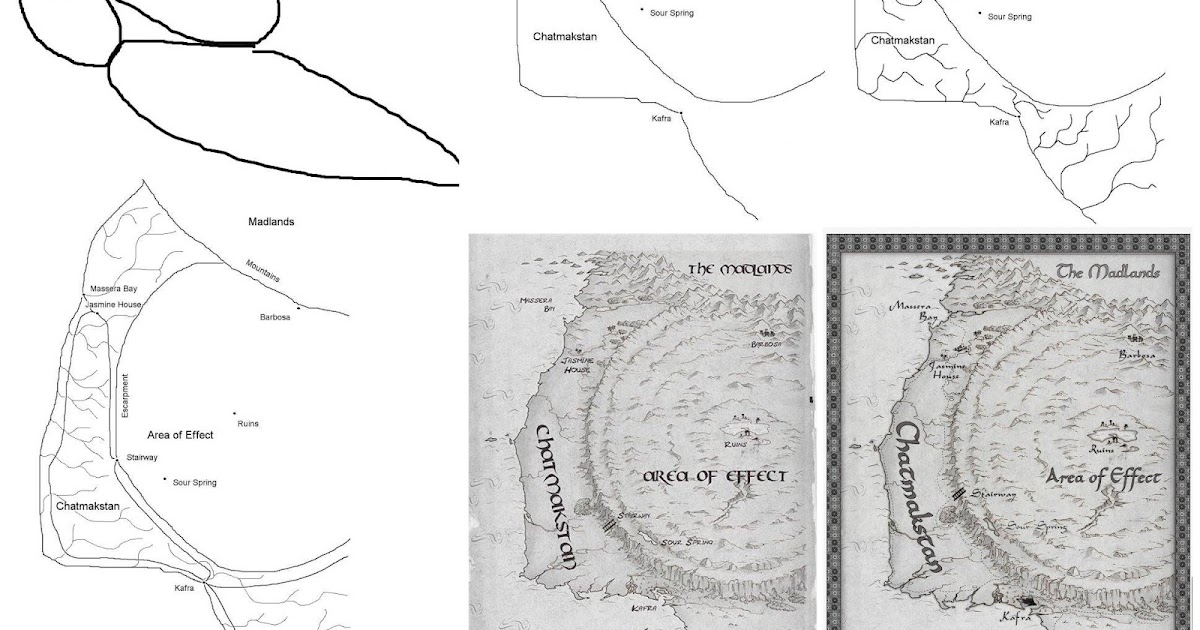 Map Creation Process - Simple Fantasy Maps