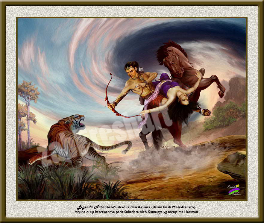 zabfreshart studio: Lukisan Legenda Nusantara dan Desain Grafis karya z ...