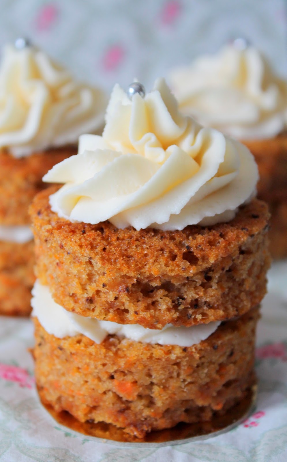 Por las nubes cocinando: Mini carrot cakes