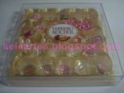 .keia artes: Reutilizando embalagens de Ferrero Rocher