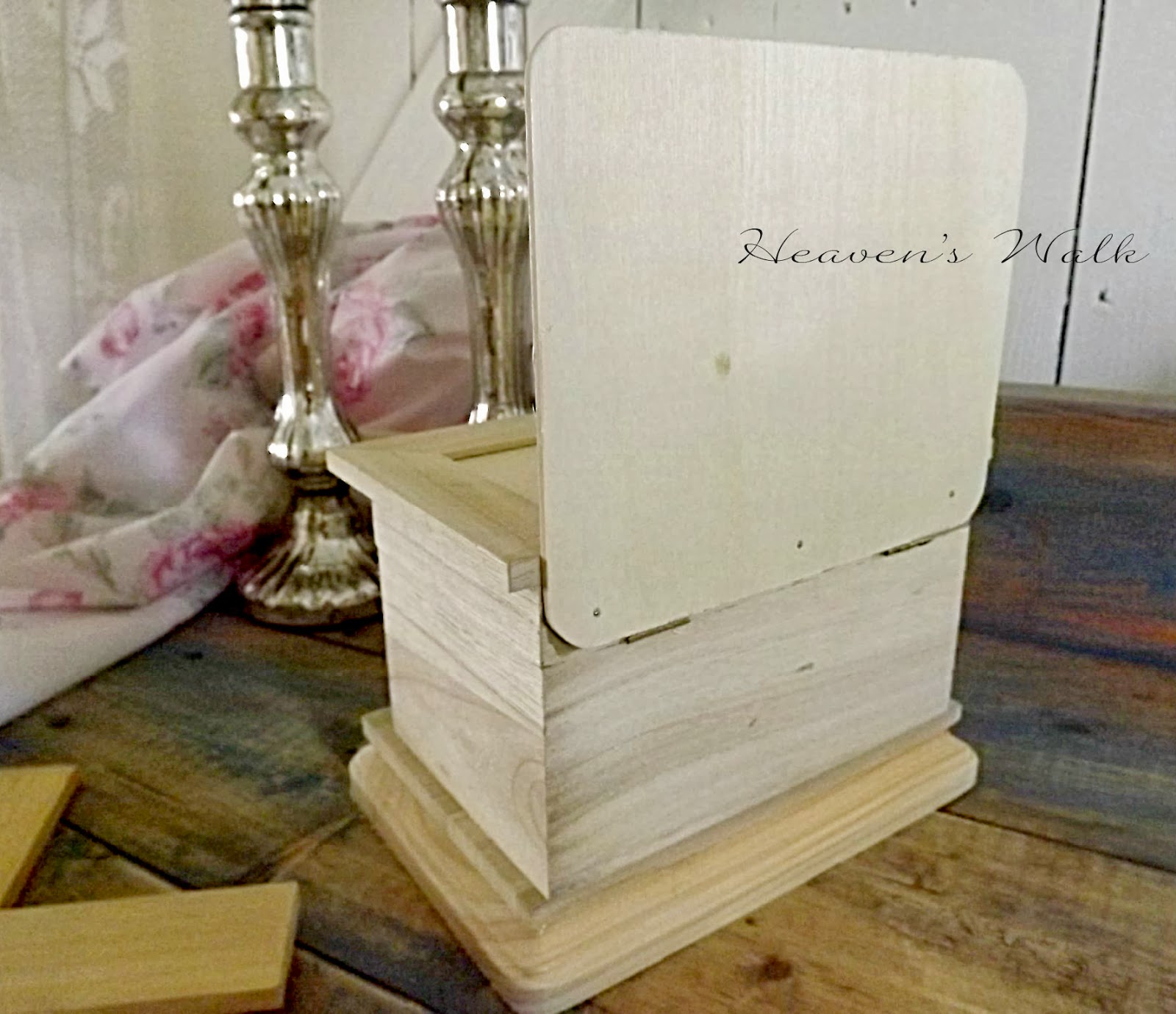 Heaven's Walk: Religious Cross Altar Box