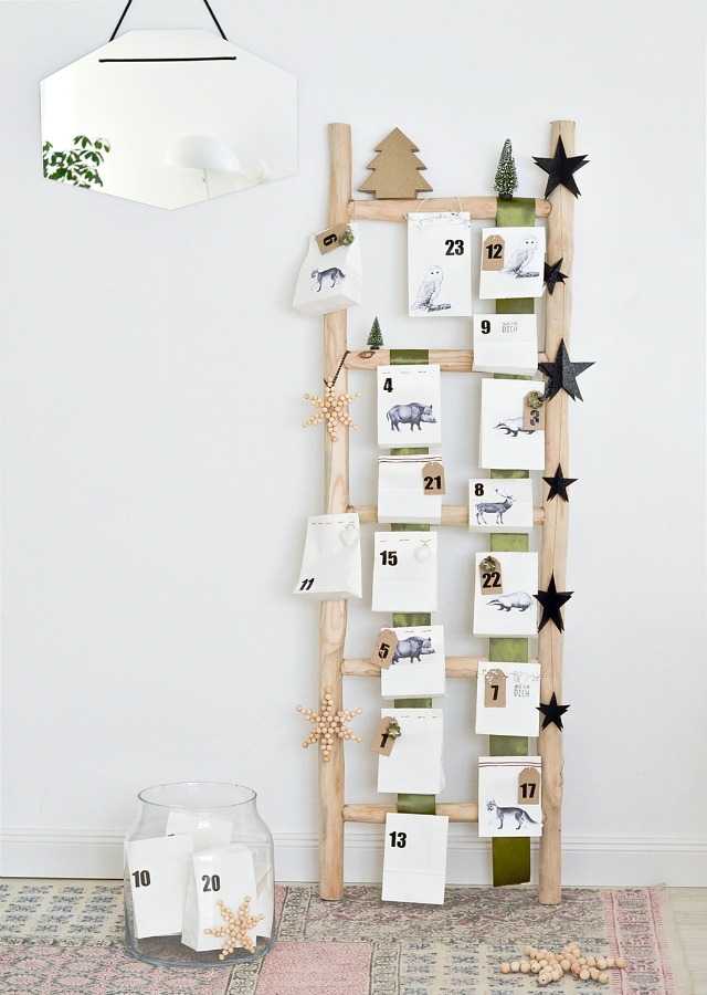 5 DIY para un calendario de adviento: manualidades para decorar u ...