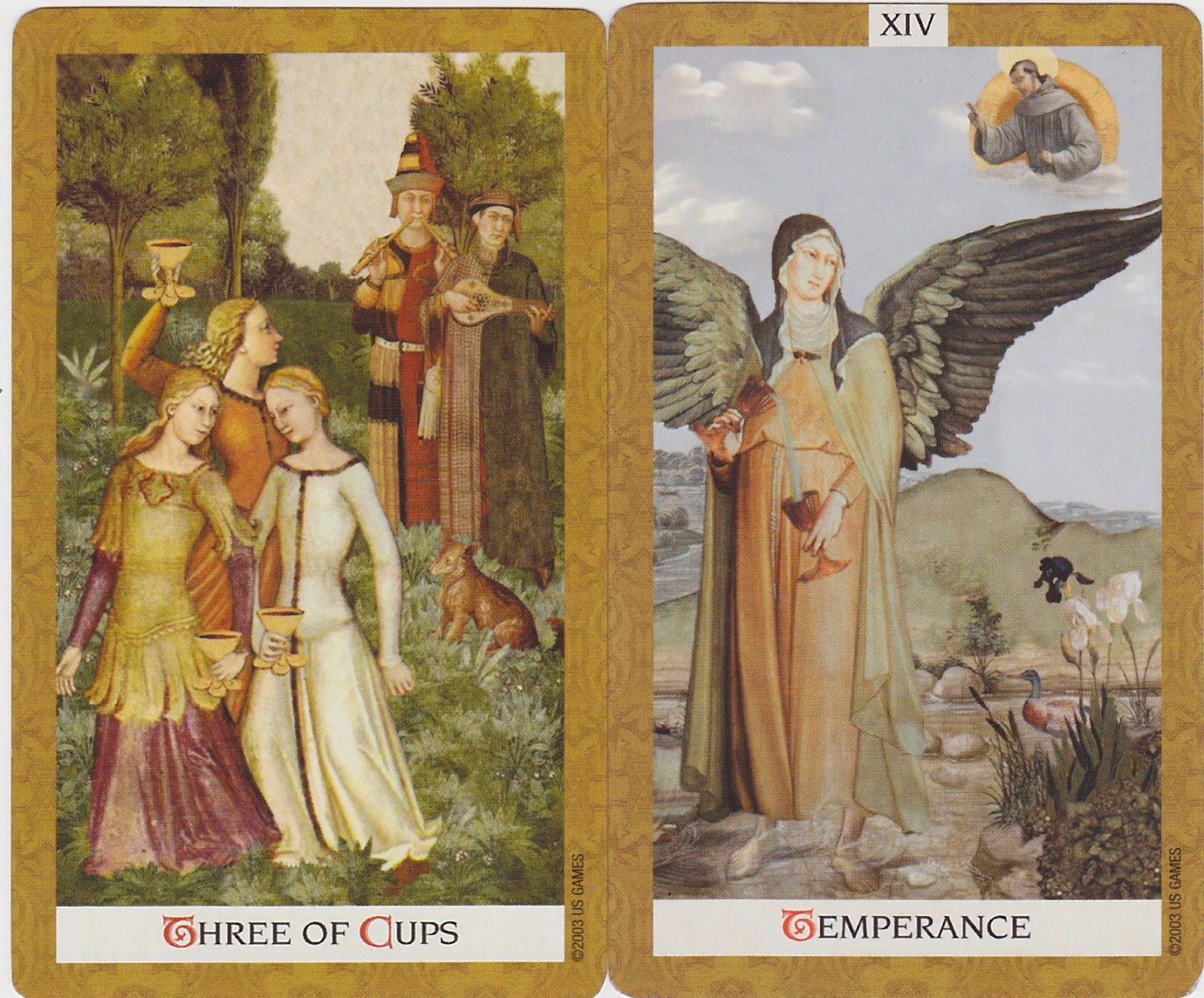 LIZZIE'S LOGIC: Deck Review- The Golden Tarot