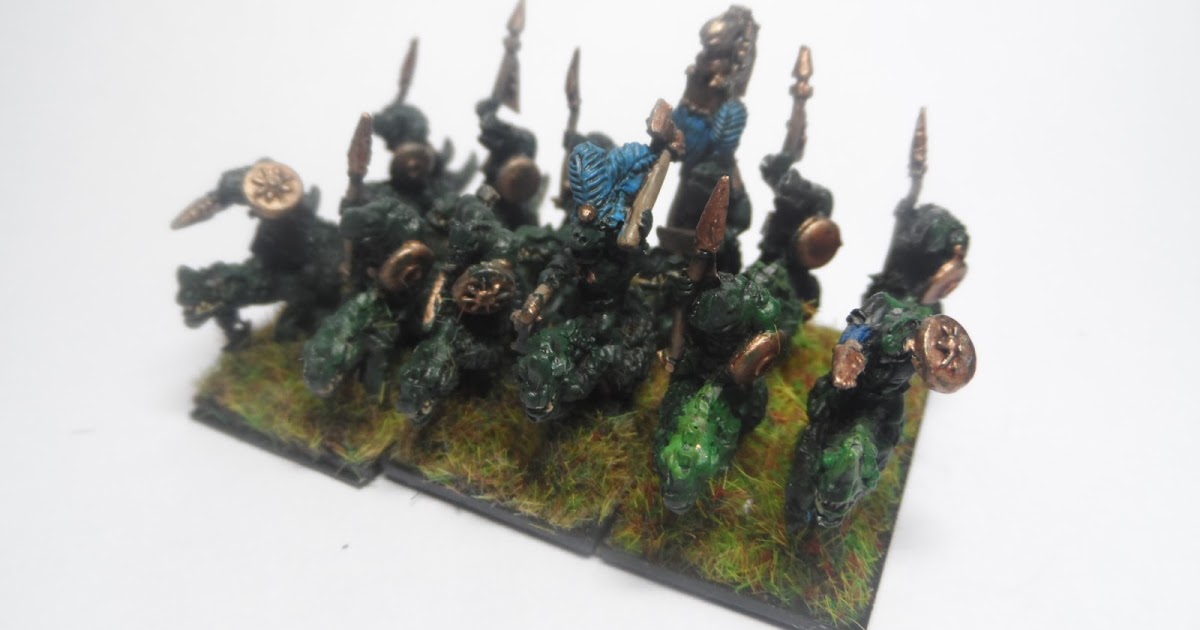 Fanplastic Little Men: Warmaster: Moar Lizardmen Coldones!