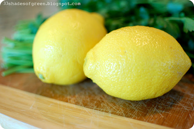 33 Shades of Green: Tasty Tuesdays: Lemon, Parsley, and Parmesan Pasta