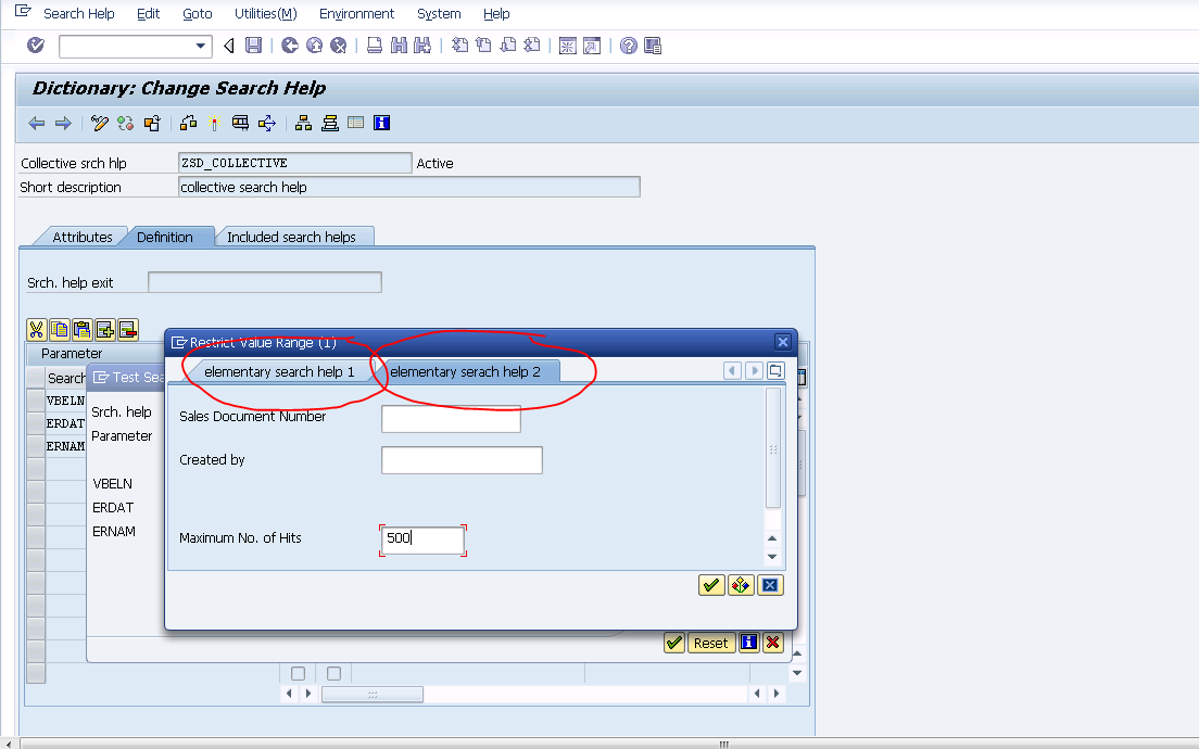 SAP TECH: Collective Search Help