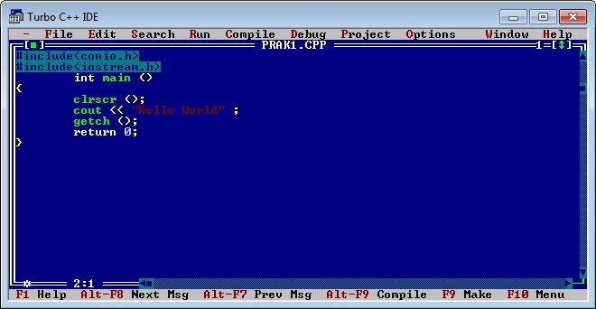 Program Hello World C++ | Mr.Dark Wizard Program Hello World C++ | Mr.Dark Wizard