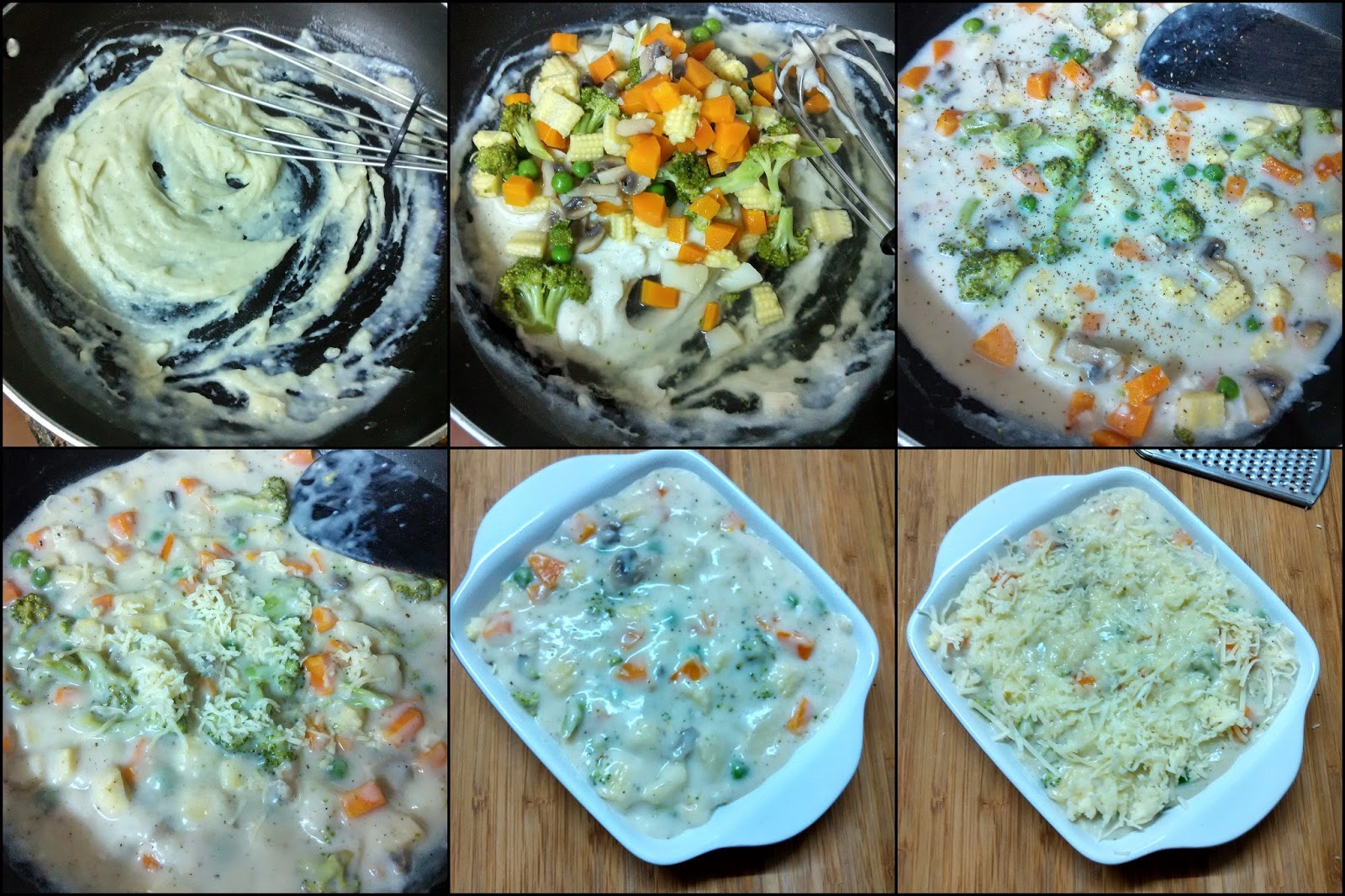 Nan's yum-yums!: Vegetable Au Gratin