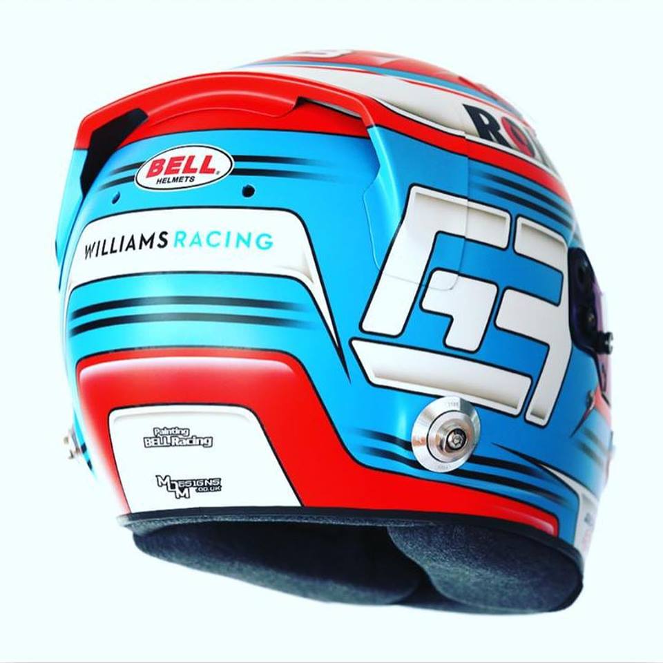 Racing Helmets Garage: Bell HP77 G.Russell 2019 by MDM Designs ...