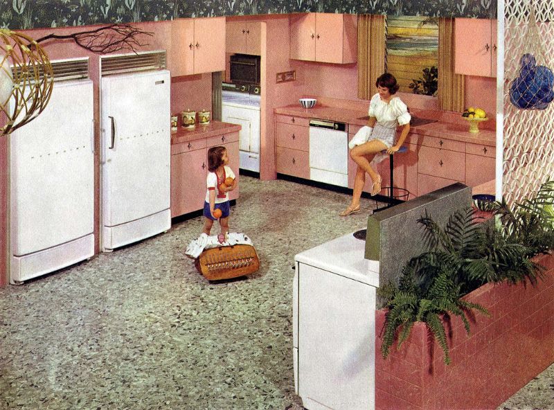 Cool Pics That Show Interior Styles of Kitchens For Each Month of 1960 ...