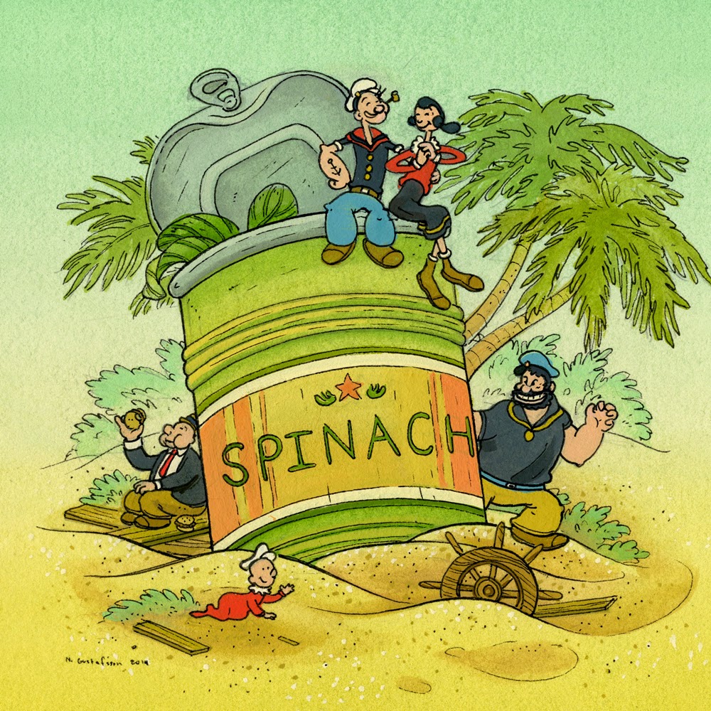 INSIDE THE ROCK POSTER FRAME BLOG: Popeye Strong to the Finich Art Show ...