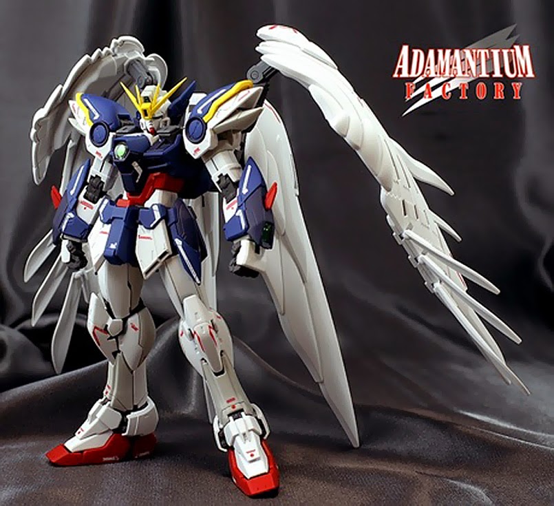 GUNDAM GUY: RG 1/144 Wing Gundam Zero Custom EW - Painted Build