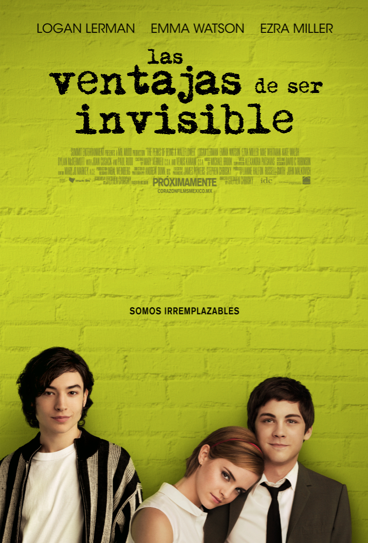 Reseña: Las Ventajas de Ser Invisible (The Perks of Being a Wallflower ...