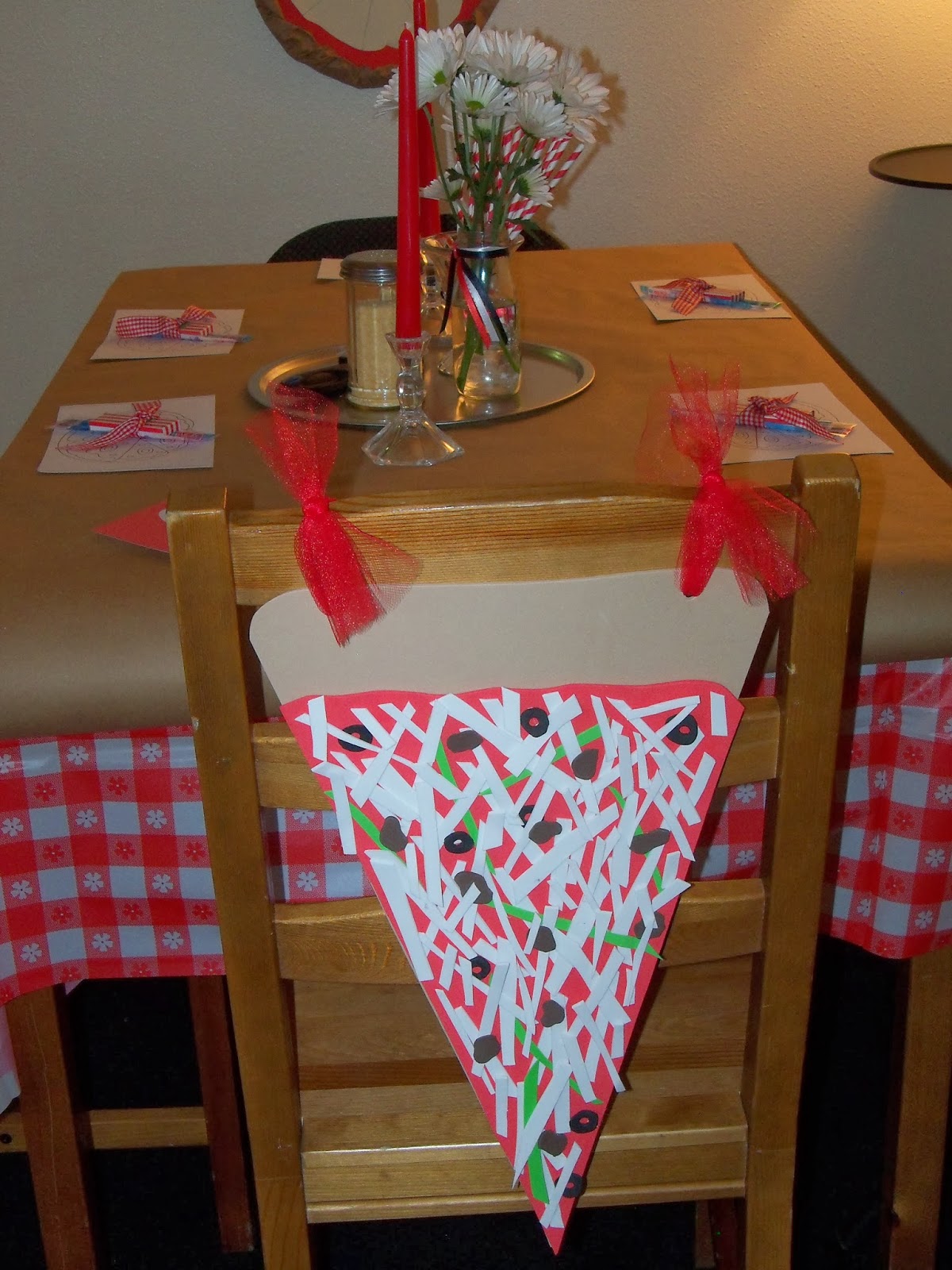 Clare's Contemplations: Pizza Parlor Birthday Party