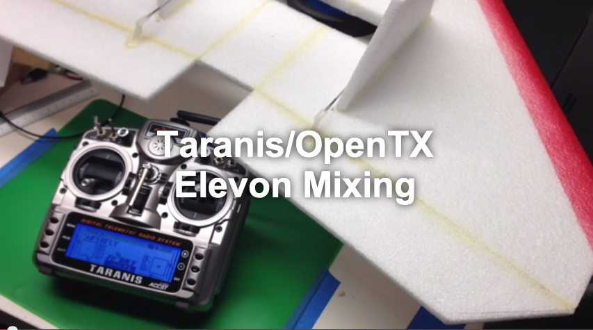 EastBay RC: Taranis OpenTX Elevon Mixing