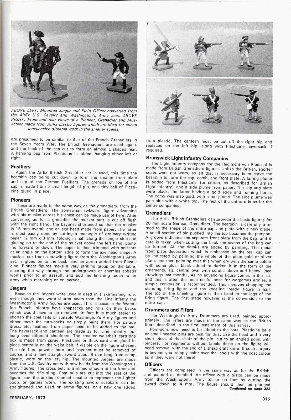 Vintage Wargaming: Mike Blake War of Independence Uniform, Weapons and ...