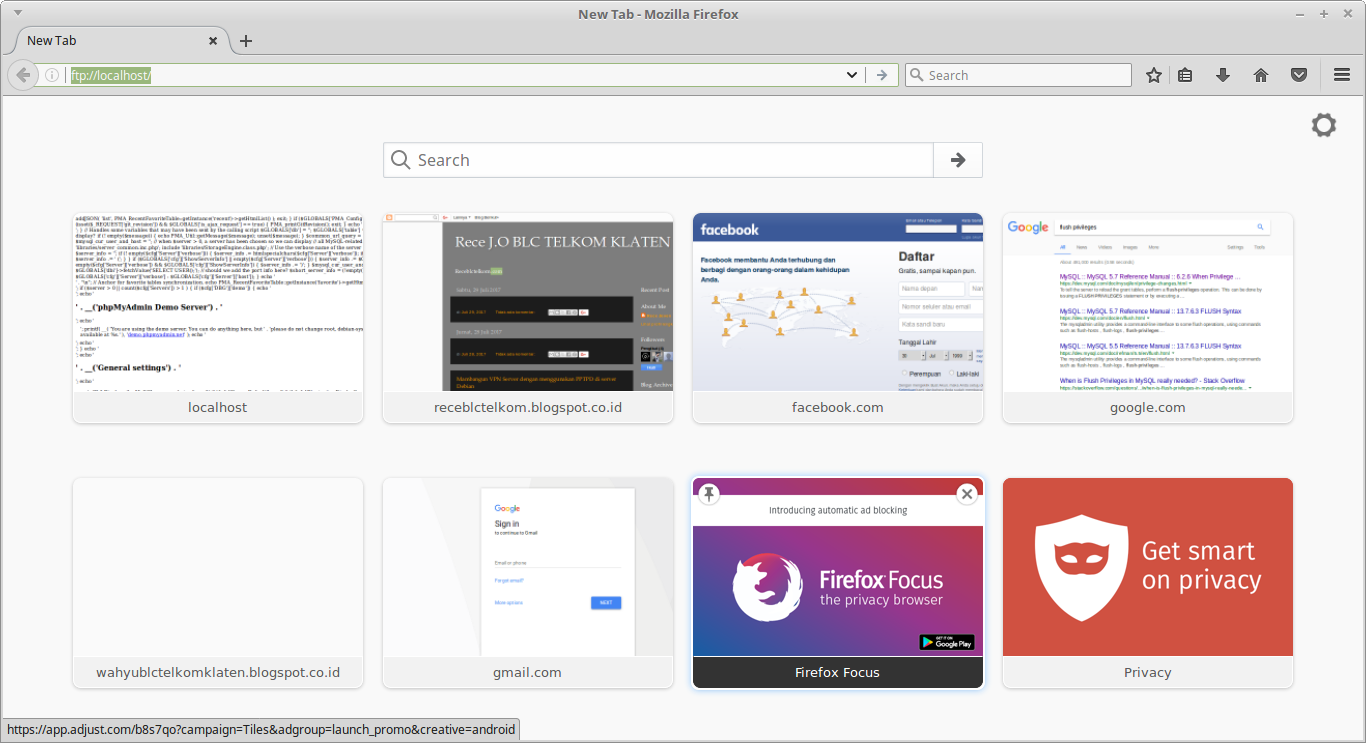 Membangun FTP SERVER di LAMP (localhost)