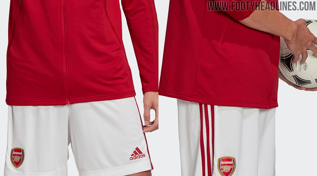 Arsenal 20-21 Home Kit Design + Shorts + Anthem Jacket Leaked - Dark ...