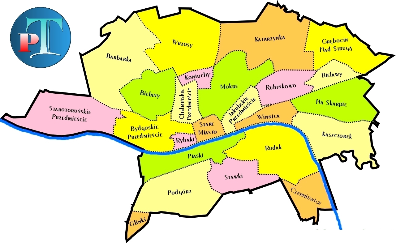 Blog PO TORUNIU: Dzielnice i miejsca
