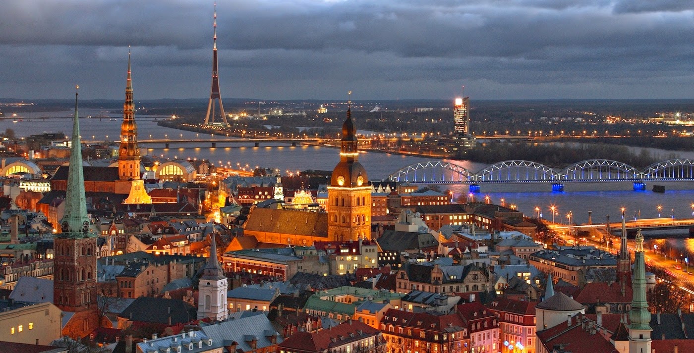 Beautiful Eastern Europe: Riga capital city Latvia
